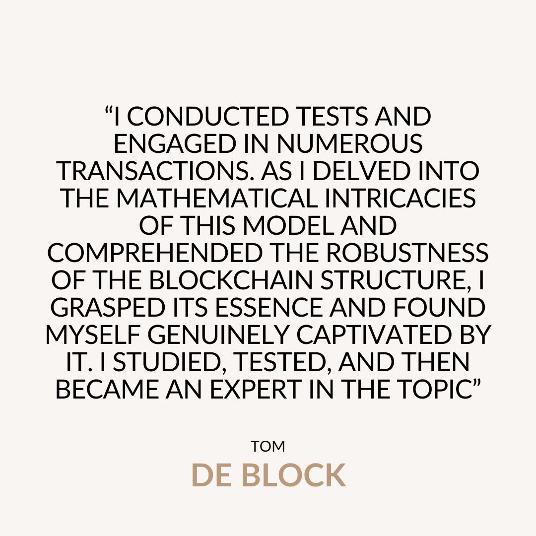 PODCAST Tom De Block on NFTs Blockchain the WEB3 Accelerator and the ...