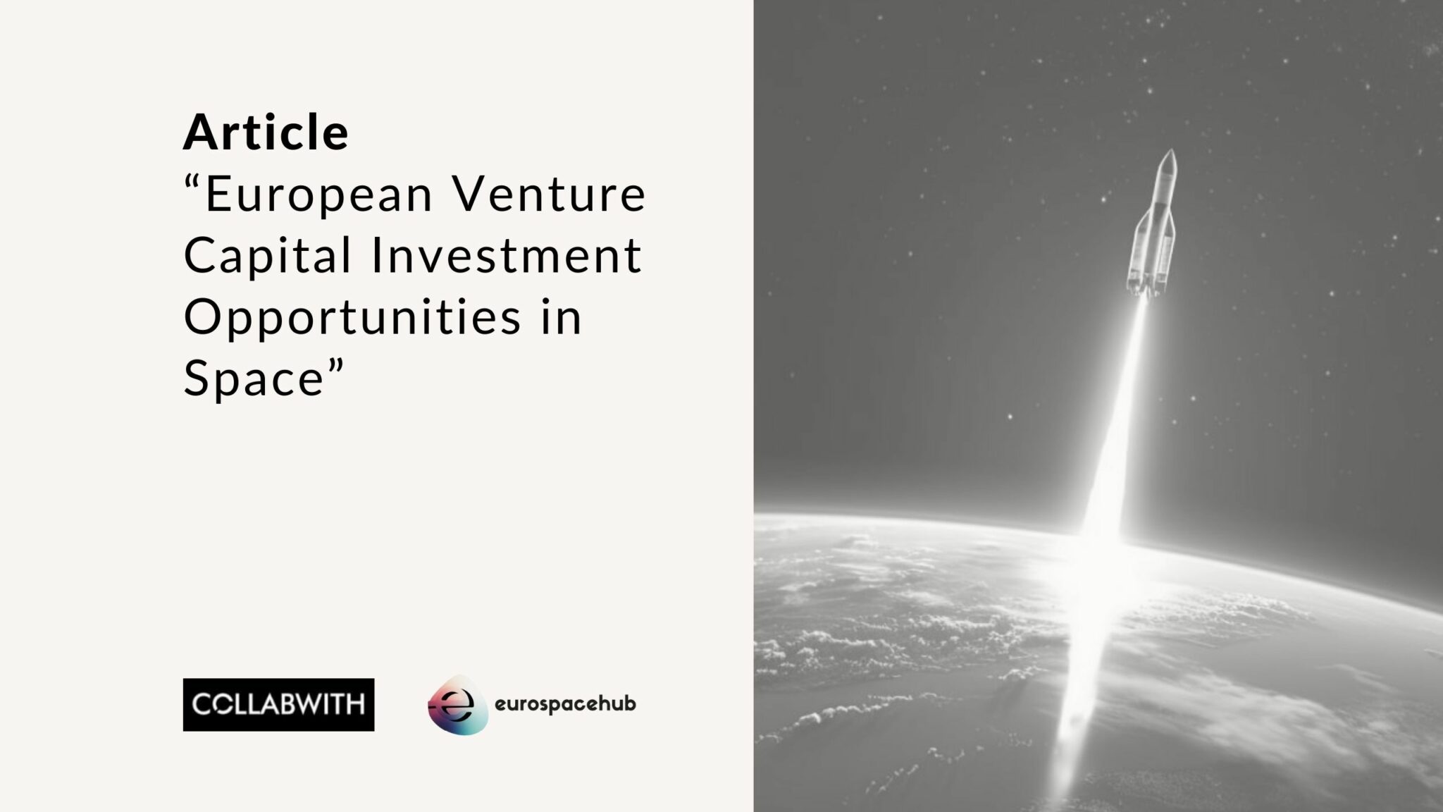 European Venture Capital Investment Opportunities in Space - Collabwith